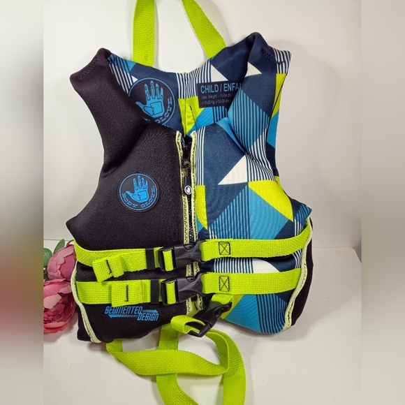 Body Glove | Swim | Body Glove Child Life Vest With Neon Straps Life ...